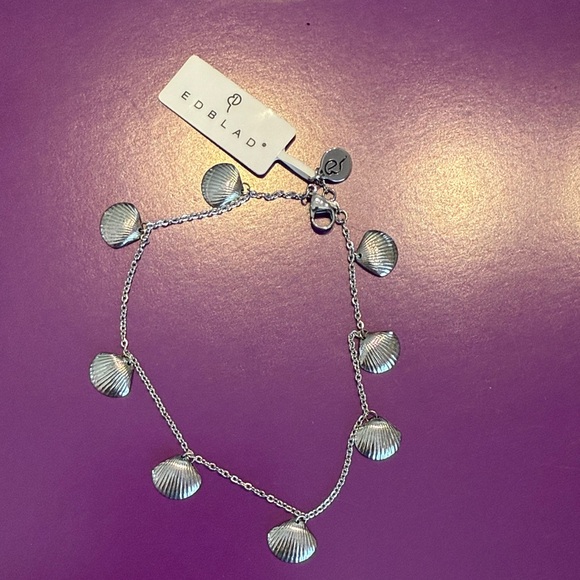 Edblad | Jewelry | Stainless Steel Shell Charm Bracelet By Edblad ...
